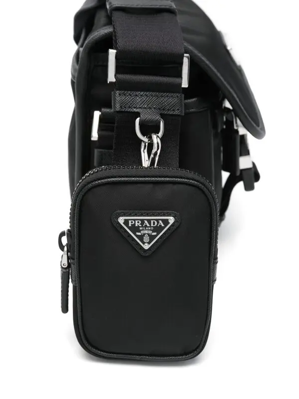 Prada Re-nylon And Saffiano Crossbody Bag