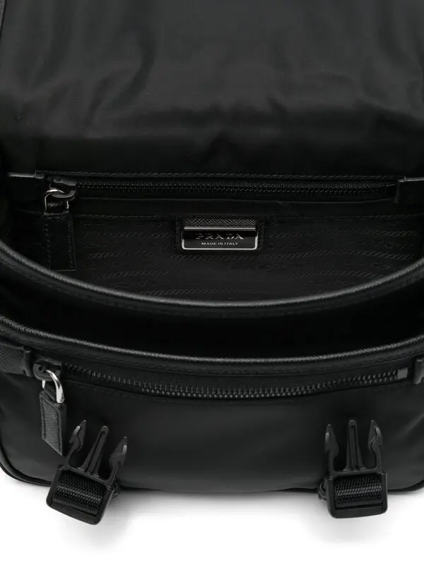 Prada Re-nylon And Saffiano Crossbody Bag