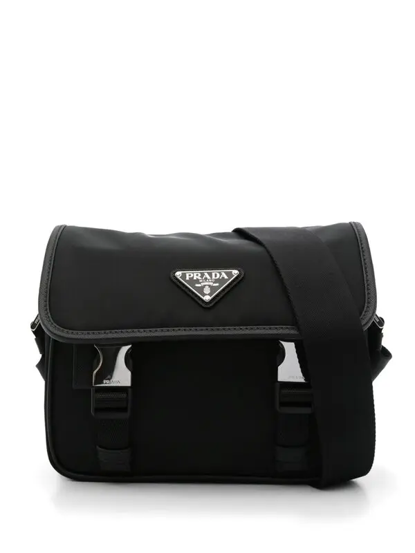 Prada Re-nylon And Saffiano Crossbody Bag - Multicolor
