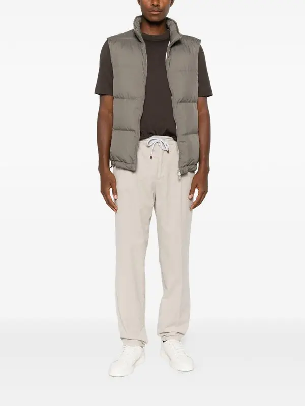 Brunello Cucinelli Corduroy Drawstring Trousers - Multicolor