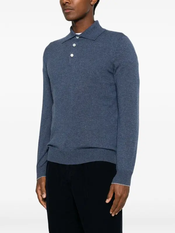 Brunello Cucinelli Cashmere Polo Shirt