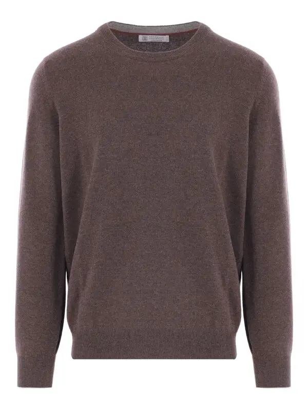 Brunello Cucinelli Cashmere Crewneck Sweater - Multicolor