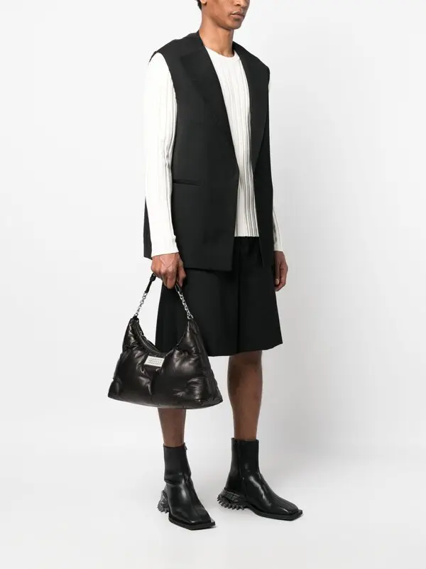MAISON MARGIELA Glam Slam Medium Leather Hobo Bag - Multicolor