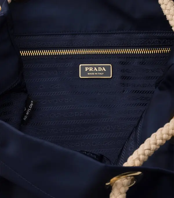 Prada Mariner Bucket Bag - Blue