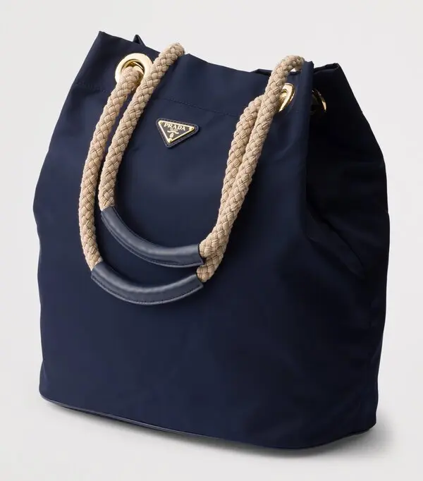 Prada Mariner Bucket Bag - Blue