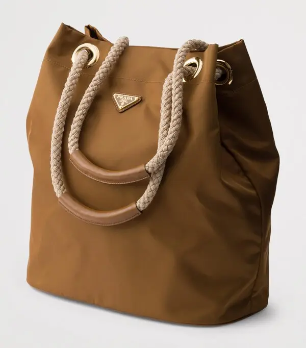 Prada Re-nylon Mariner Bucket Bag - Brown