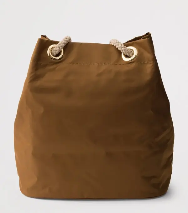 Prada Re-nylon Mariner Bucket Bag - Brown