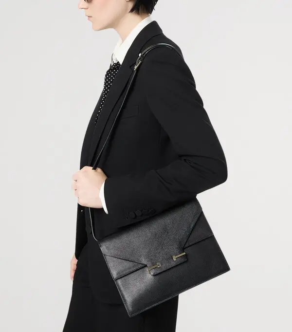 TOM FORD Leather Shoulder Bag