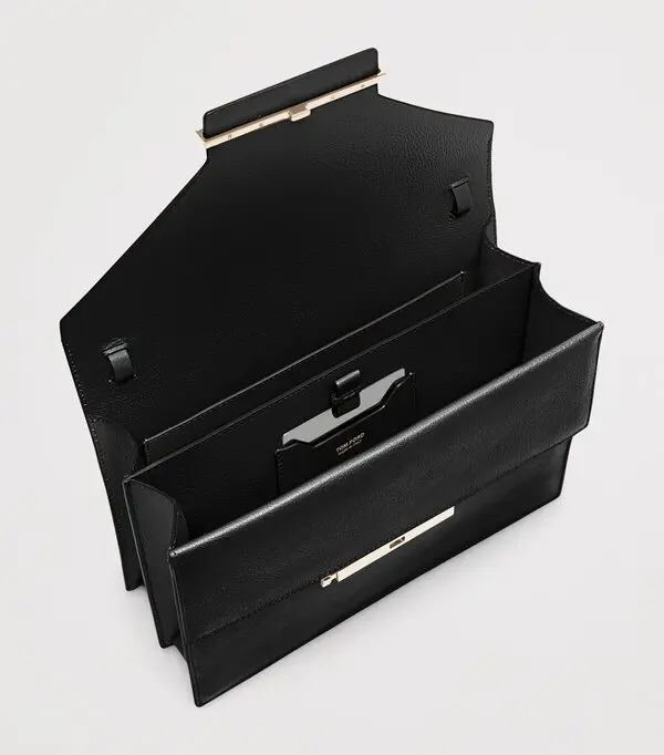 TOM FORD Leather Shoulder Bag