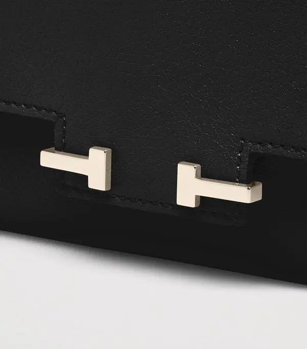 TOM FORD Leather Aube Wallet - Black