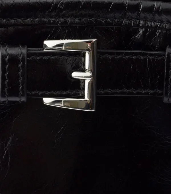Prada Leather Bonnie Cross-body Bag - Black