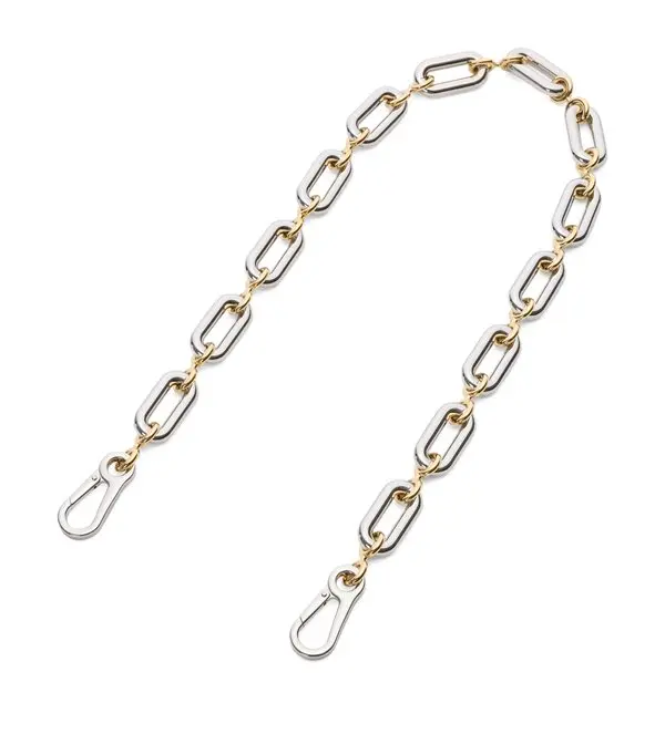 Loewe Donut Chain Bag Strap - Silver