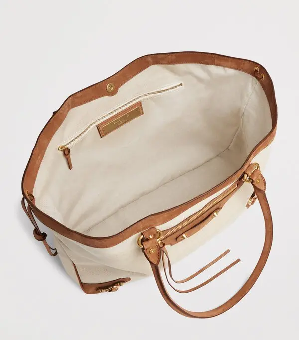 Balenciaga Le City Beach Tote Bag - Ivory