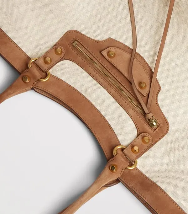 Balenciaga Le City Beach Tote Bag - Ivory