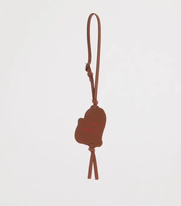 Loewe Leather Tag Bag Charm