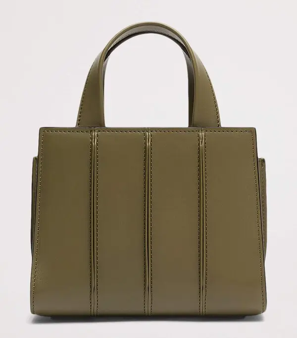 Max Mara Micro Whitney Top-handle Bag - Green