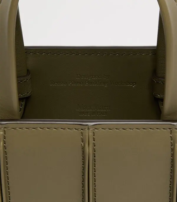 Max Mara Micro Whitney Top-handle Bag - Green