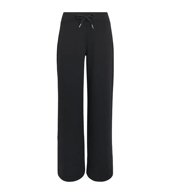 Spanx Airessentials Wide-leg Sweatpants - Black