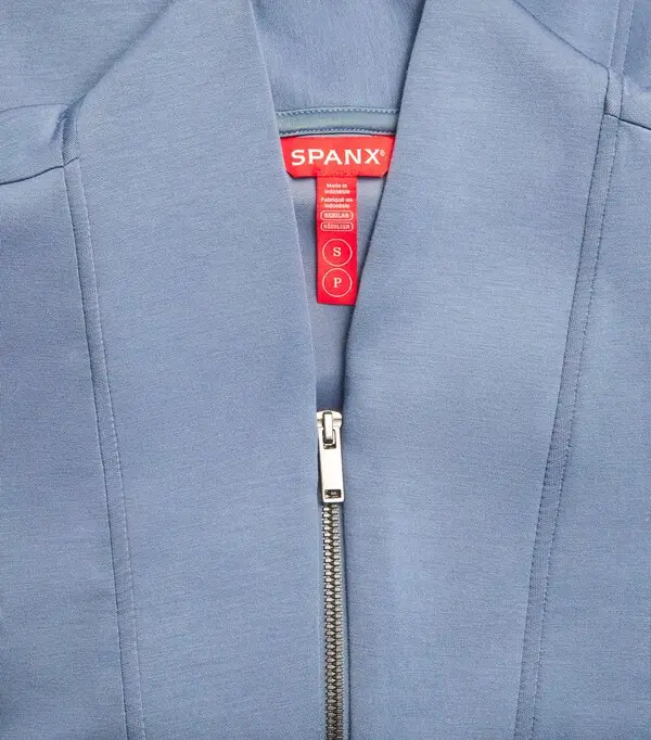 Spanx Airessentials Sleeveless Zip-up Jumpsuit With Wide Legs
