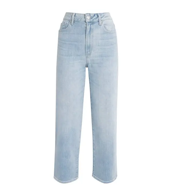 Paige Stevie High-rise Straight Ankle Jeans
