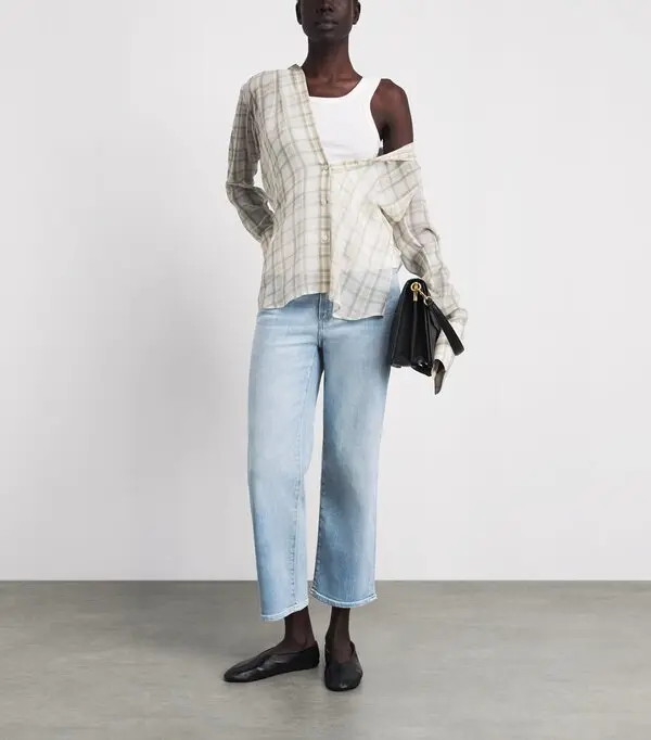 Paige Stevie High-rise Straight Ankle Jeans