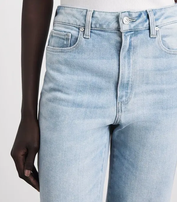 Paige Stevie High-rise Straight Ankle Jeans