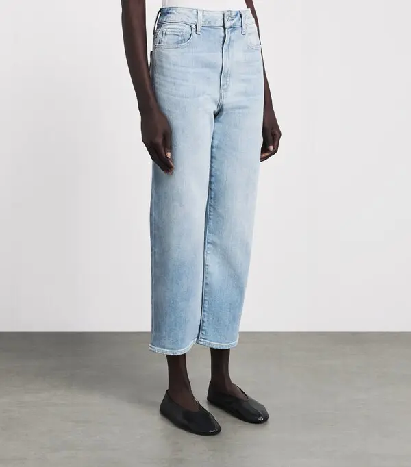 Paige Stevie High-rise Straight Ankle Jeans