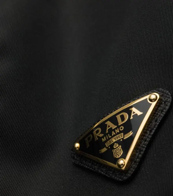 Prada Re-nylon Baseball Cap - Black
