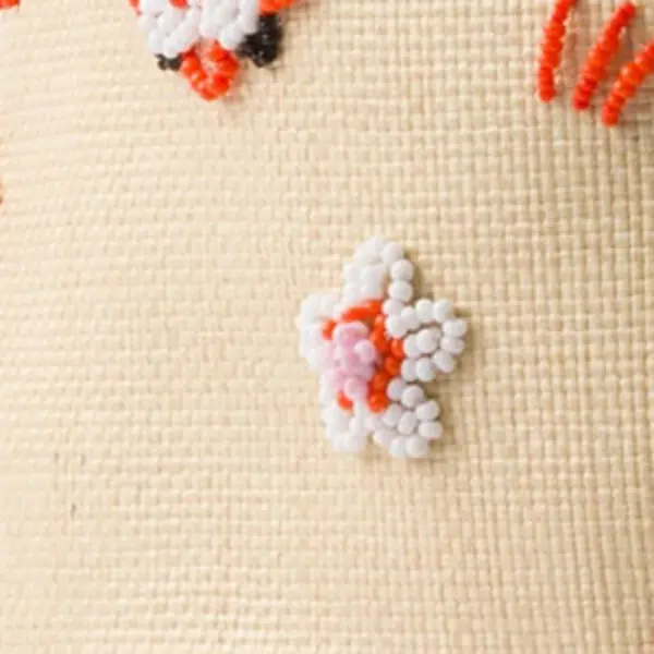 Prada Beaded Floral Bucket Hat