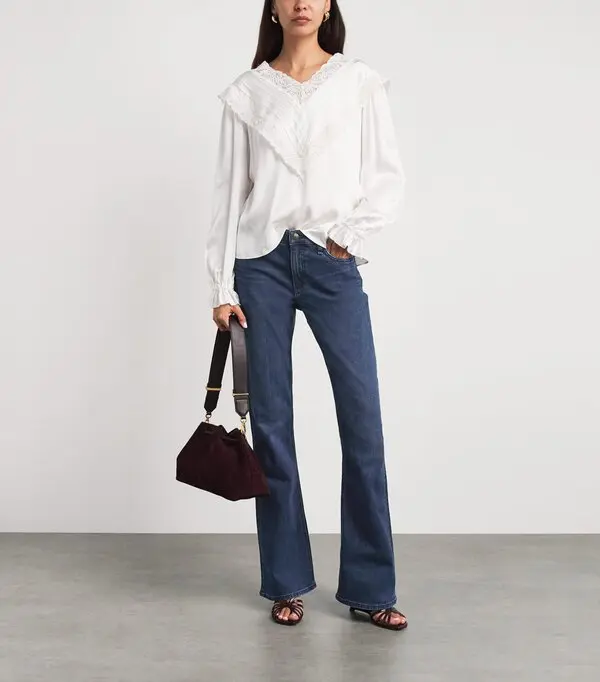 Rag & Bone Kinsley Bootcut Jeans - Blue