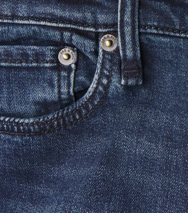 Rag & Bone Kinsley Bootcut Jeans - Blue