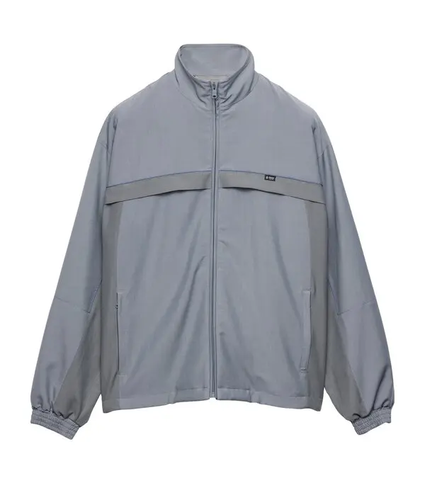 Prada Virgin Wool-mohair Jacket - Grey