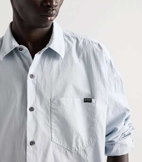 Prada Cotton Logo Shirt
