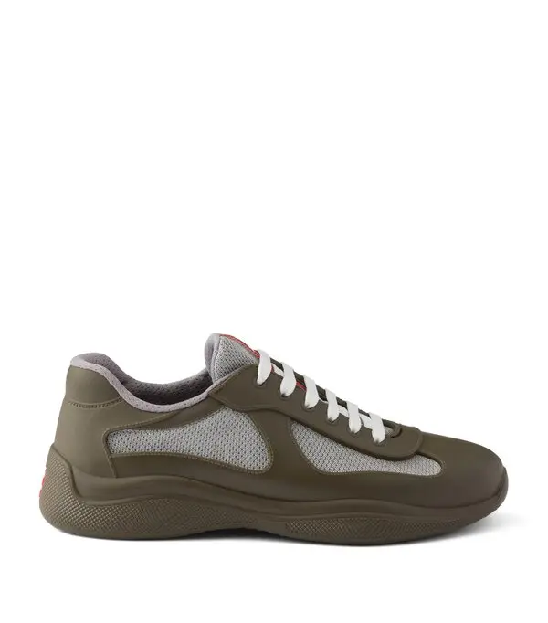 Prada America's Cup Sneakers - Green