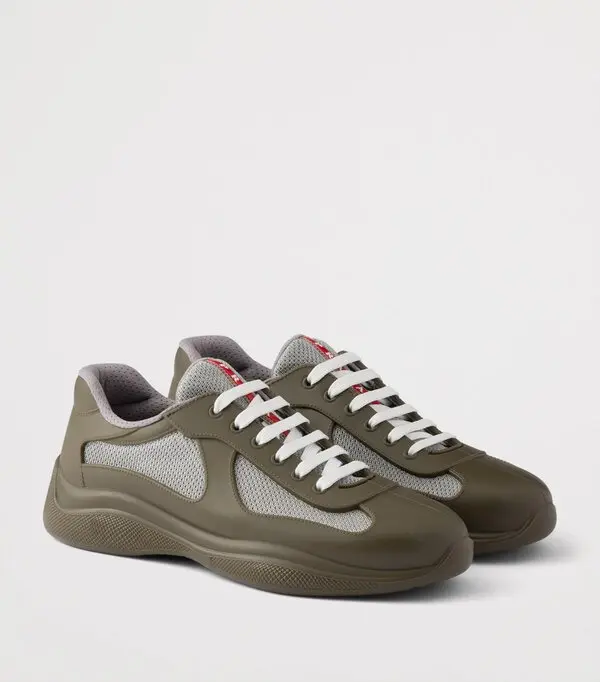 Prada America's Cup Sneakers - Green