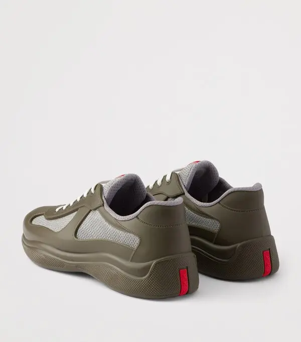 Prada America's Cup Sneakers - Green