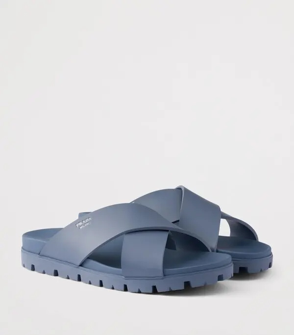 Prada Crossover Sandals
