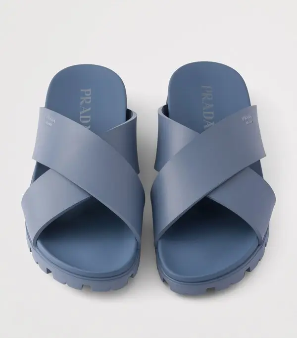 Prada Crossover Sandals