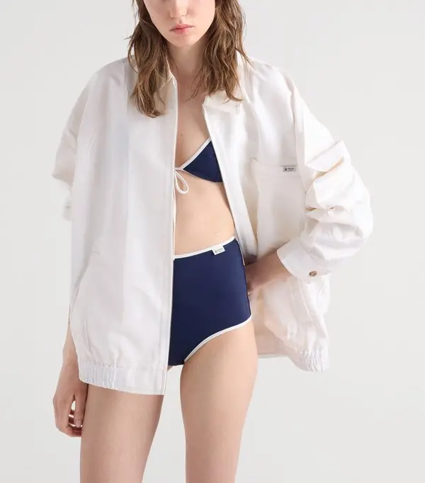 Prada High-rise Bikini Bottoms