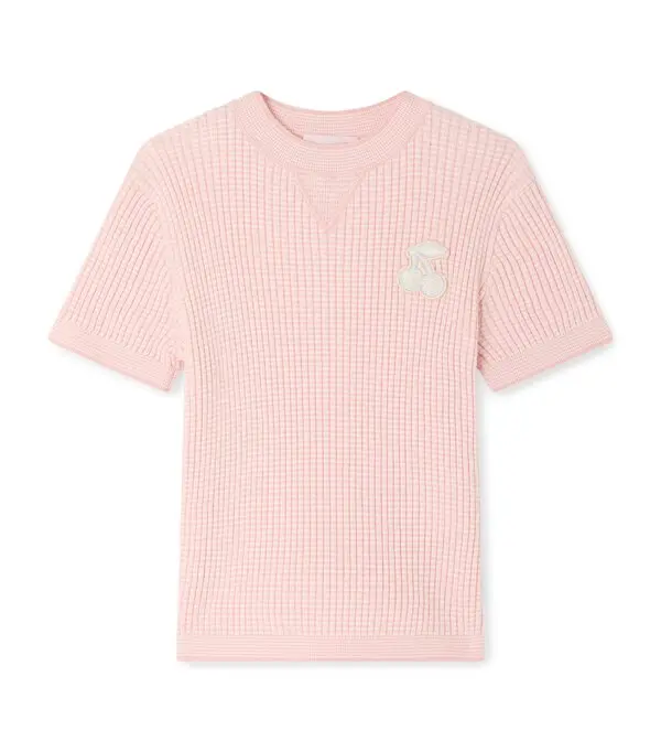 Bonpoint Waffle Finish Patch T-shirt