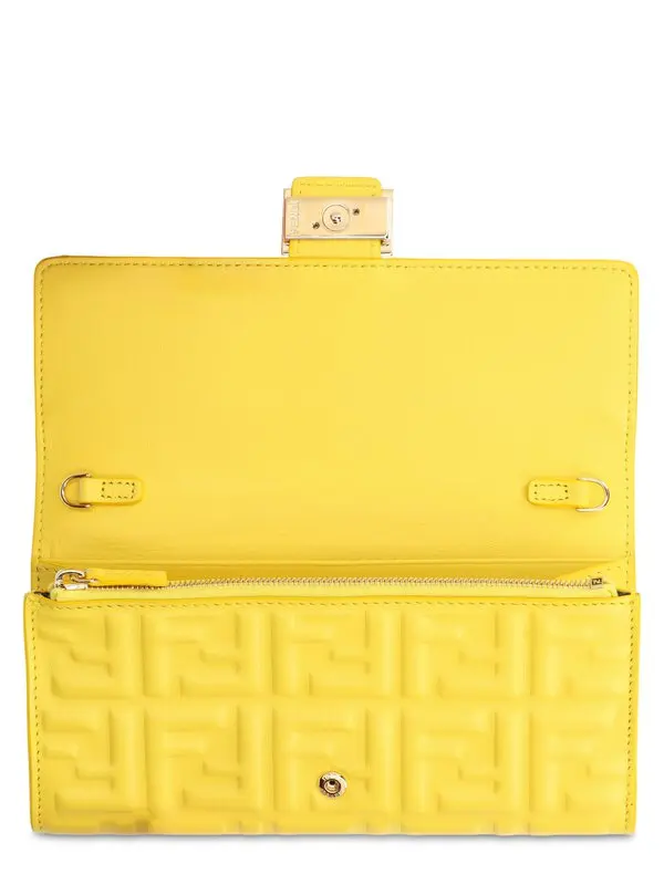 Fendi Portafoglio "continental Baguette