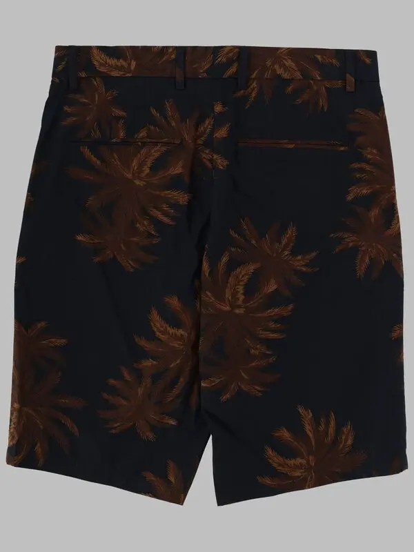 Vince Printed Cotton Shorts