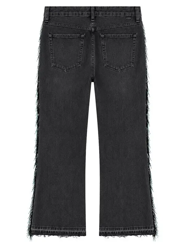 Alanui Embellished Fringe Jeans