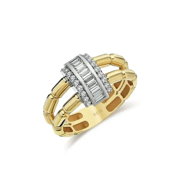 REIS JEWELLERY 14k Yellow Gold Diamond Ring - Gold/yellow