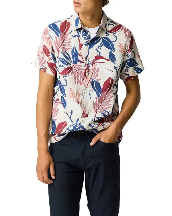 Rodd & Gunn Saltwater Creek Tropical Shirt - Beige