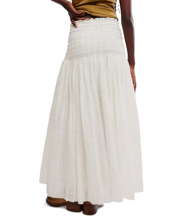 Free People Raven Solid Maxi Skirt