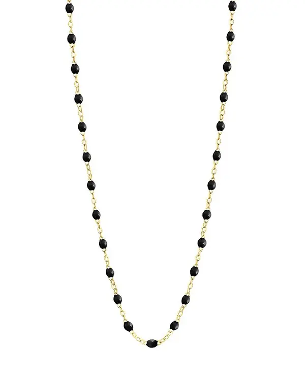 Gigi Clozeau 18k Yellow Gold Necklace - Black