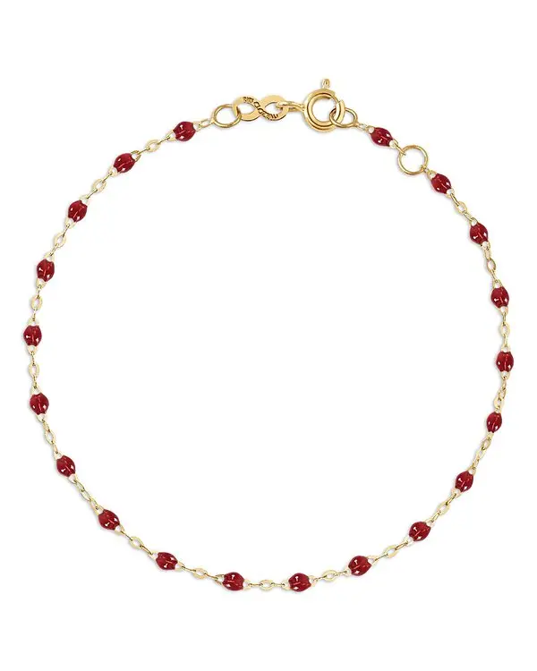 Gigi Clozeau 18k Yellow Gold Classic Gigi Bracelet - Cherry