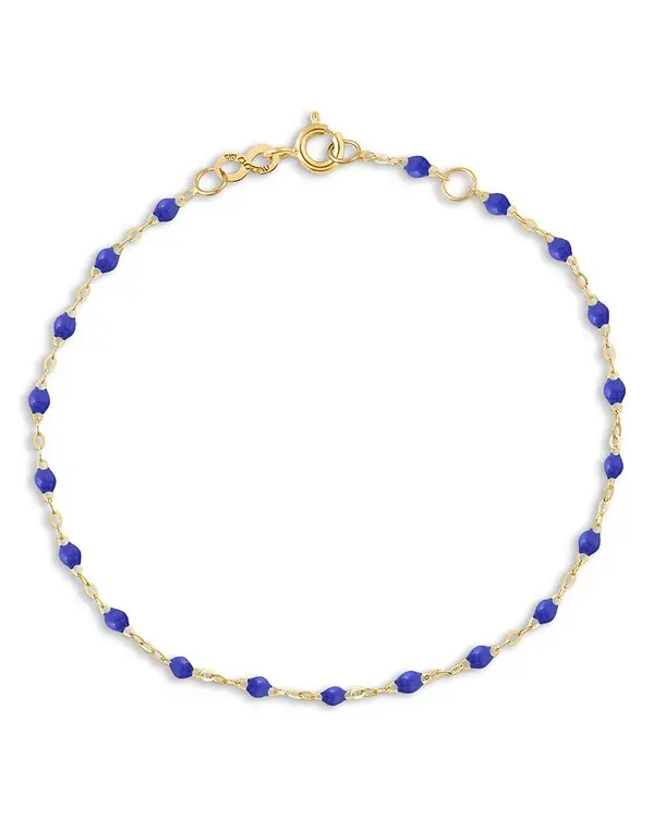 Gigi Clozeau 18k Yellow Gold Classic Gigi Bracelet - Blue