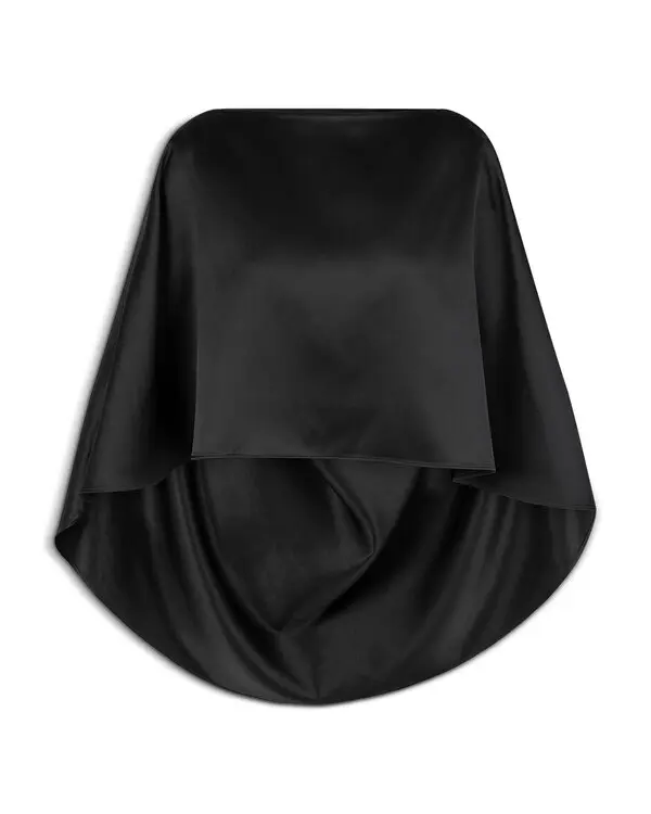HEIRLOME Anna Silk Cape Effect Top